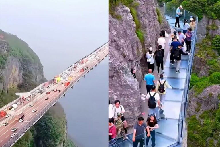 Fake glass bridge news overwhelms Seoraksan Park