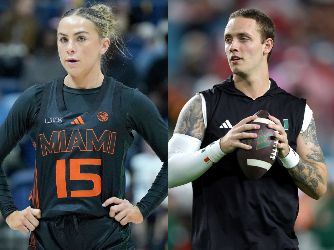 Fans think Miami QB's ex-girlfriend is 'celebrating' team's loss with ...