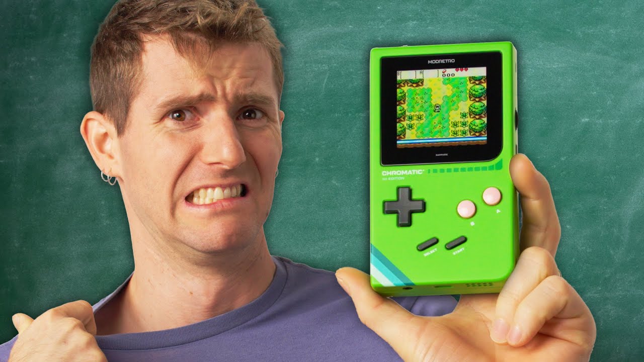 If a weapons dealer made a GameBoy - ModRetro Chromatic