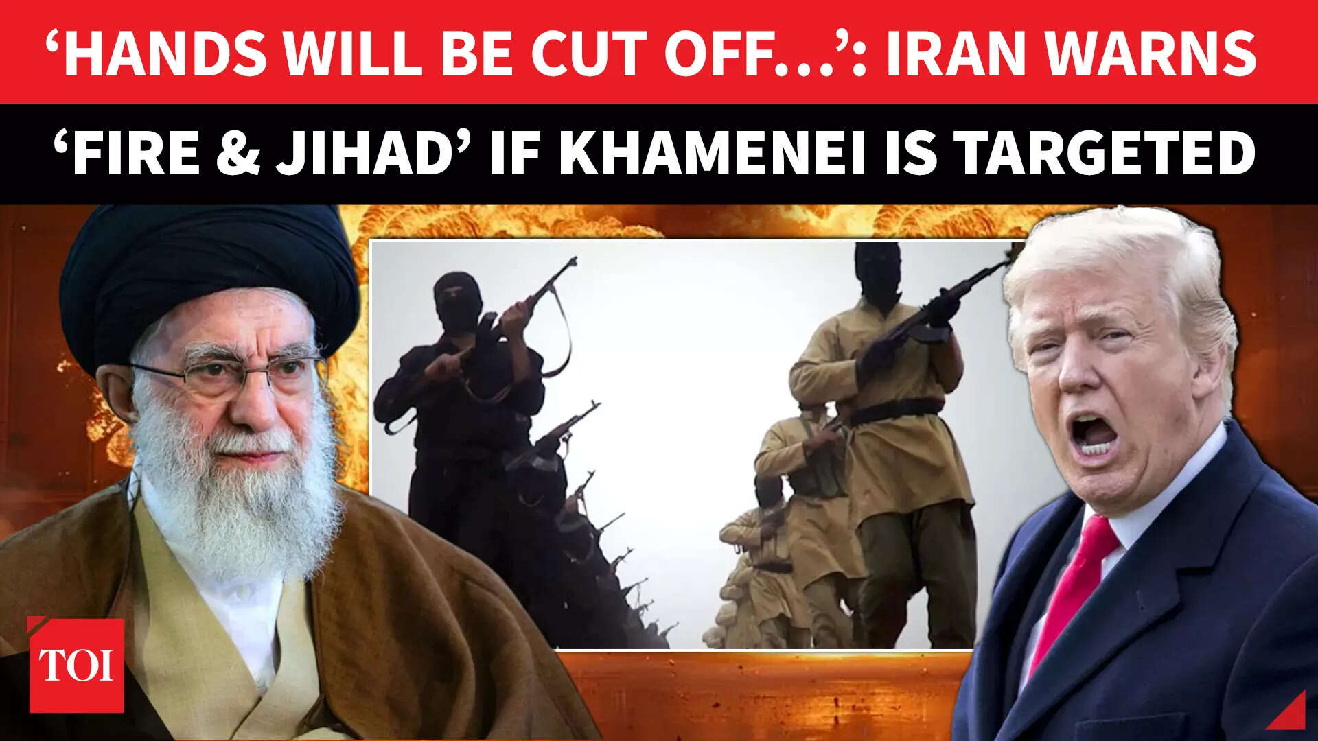 Iran warns Trump’s attack on Khamenei would trigger jihad, top general ...