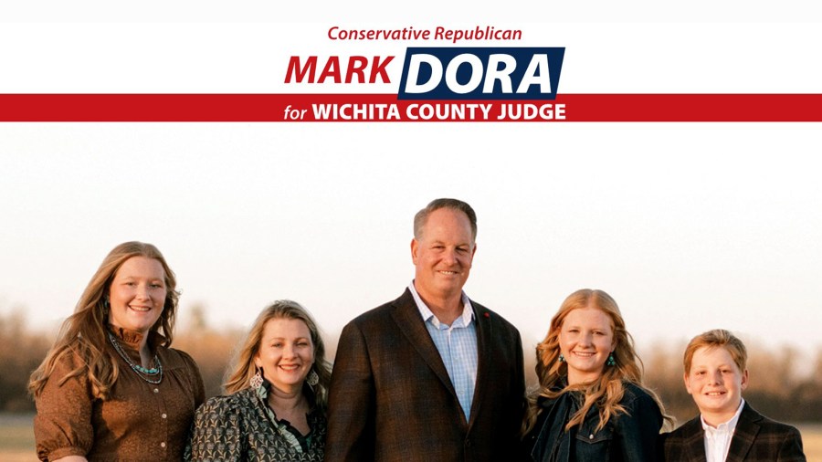 Mark Dora focuses on trust and teamwork as Wichita County judge candidate