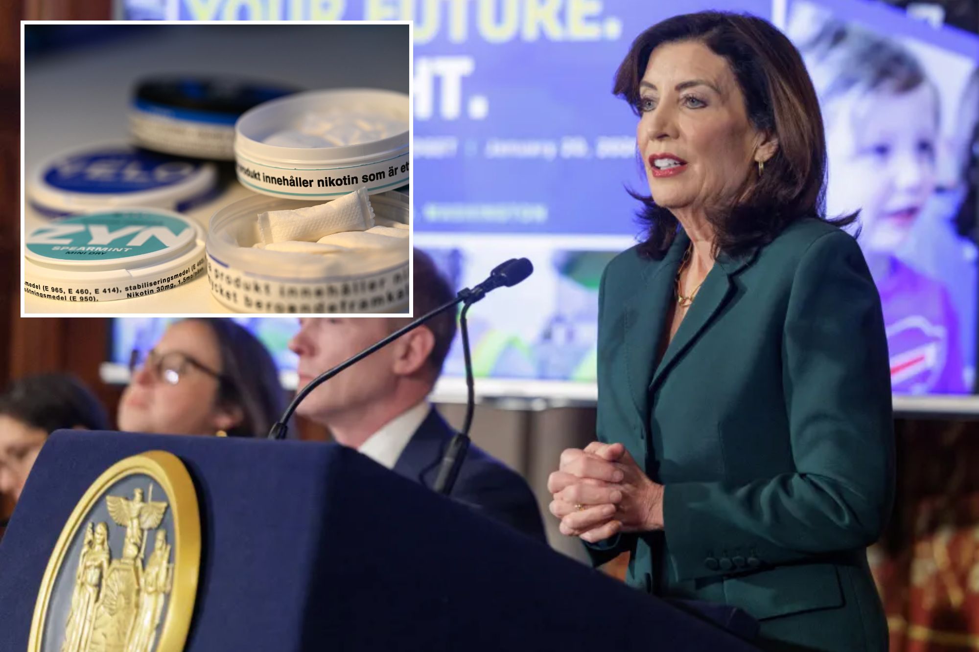 Kathy Hochul pushes to tax ZYN, other nicotine products like cigarettes ...