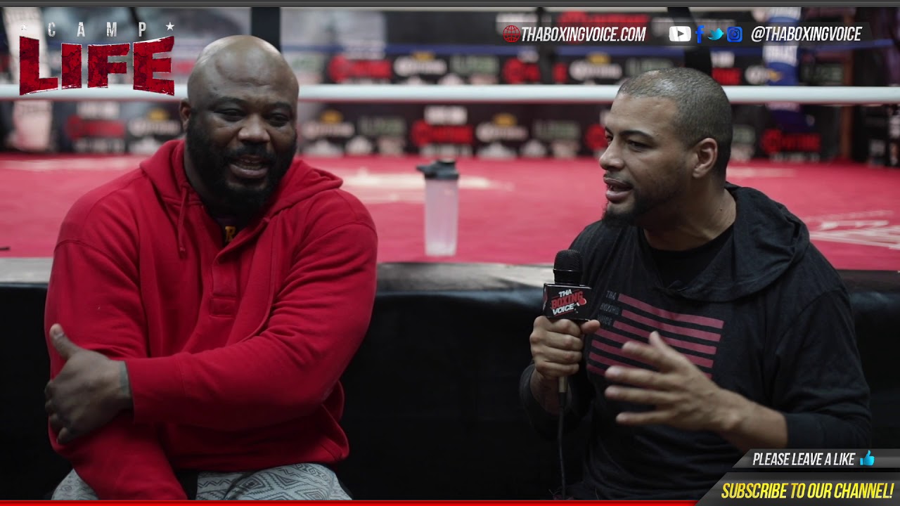 🔴Camp life Deontay Wilder: Sparring partner Alonzo "Big Zo" Butler ...