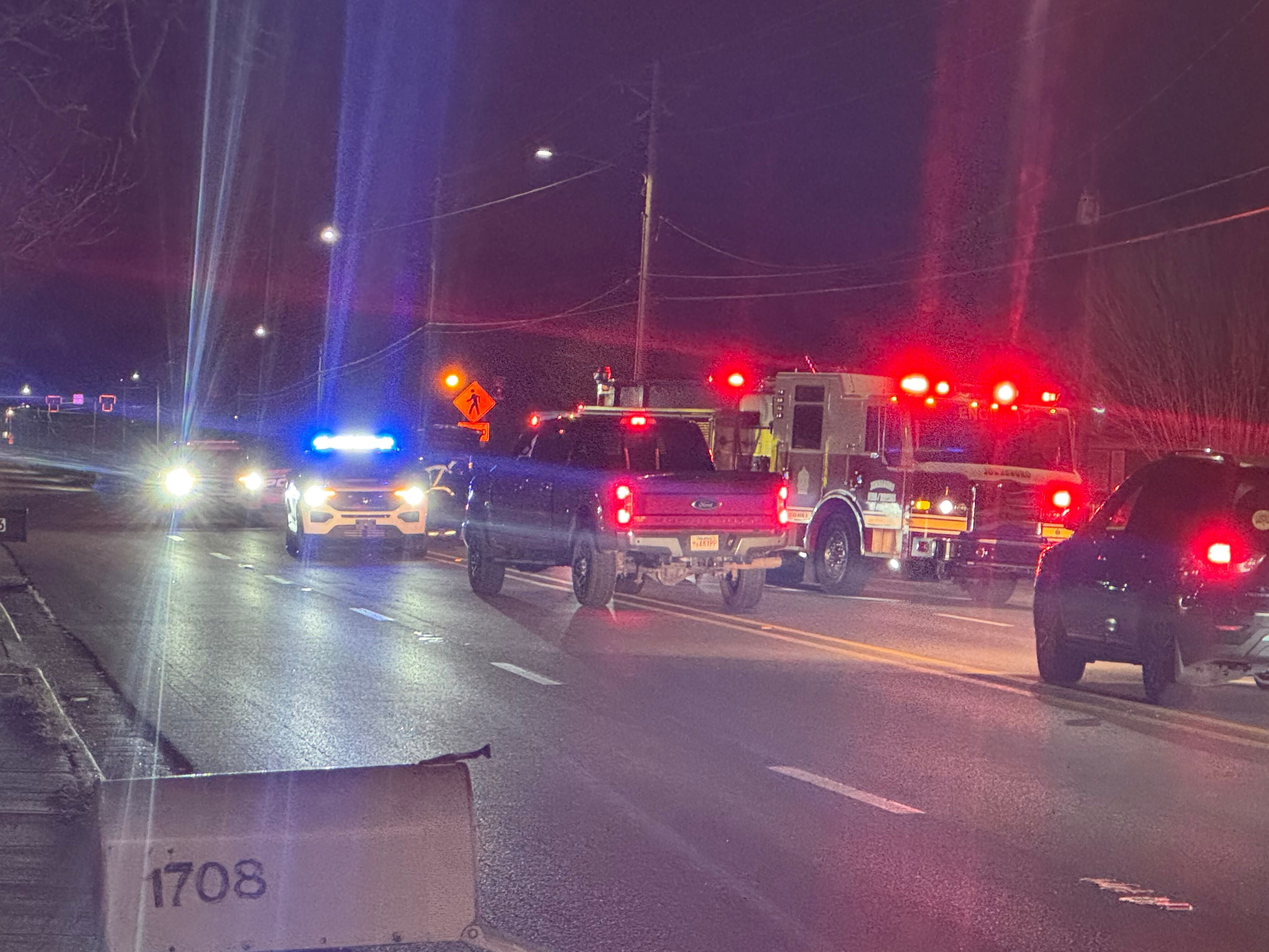 Crews respond to two-vehicle crash, injuries reported