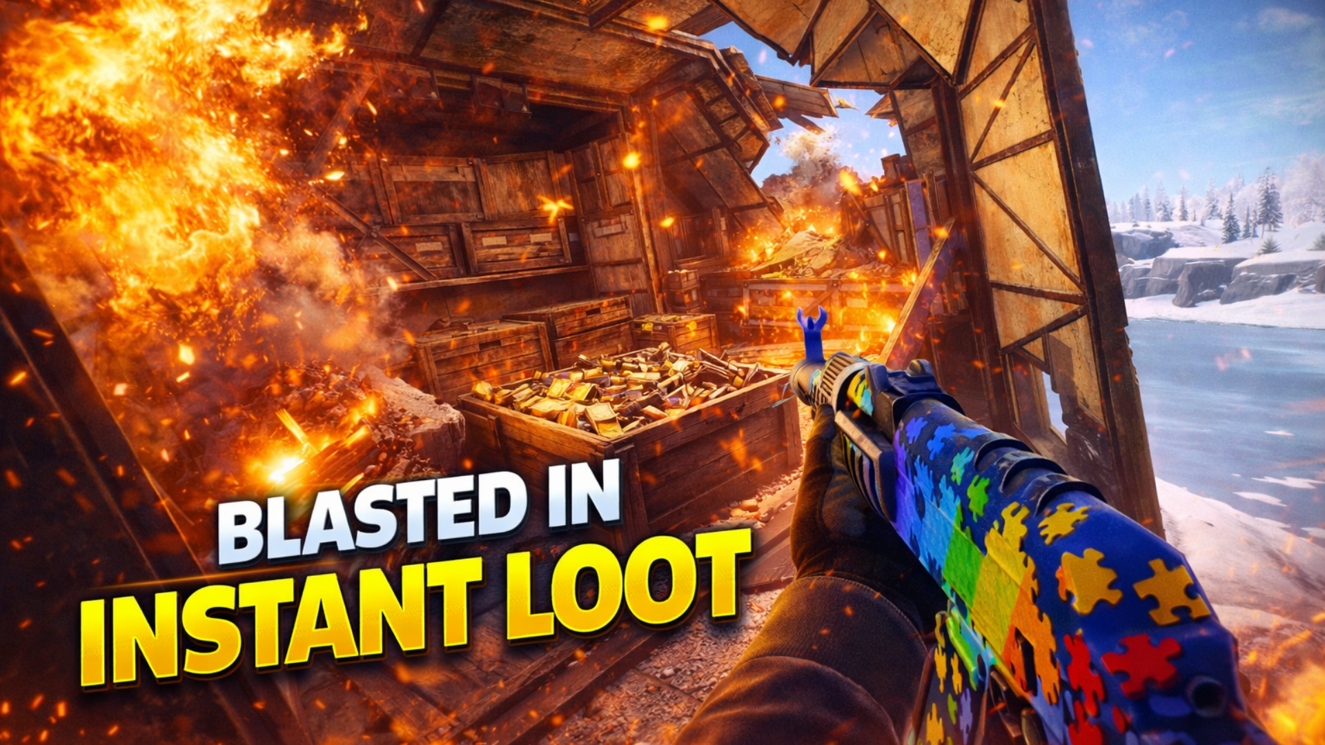 I didn’t expect this to be the first room in the OTK clan’s base