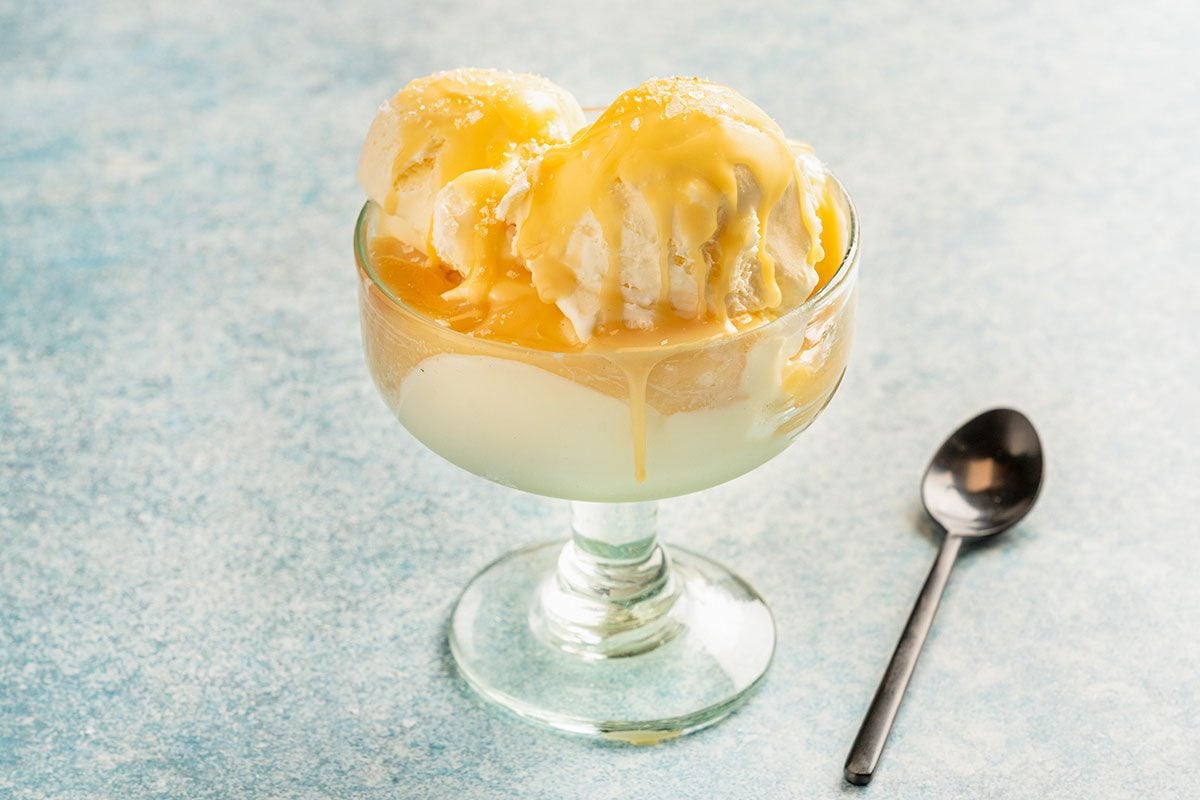 I tried butter-dipped ice cream, and it’s shocking how much I liked it