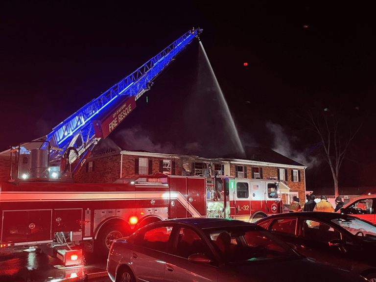 Over 30 people displaced by Kettering apartment fire