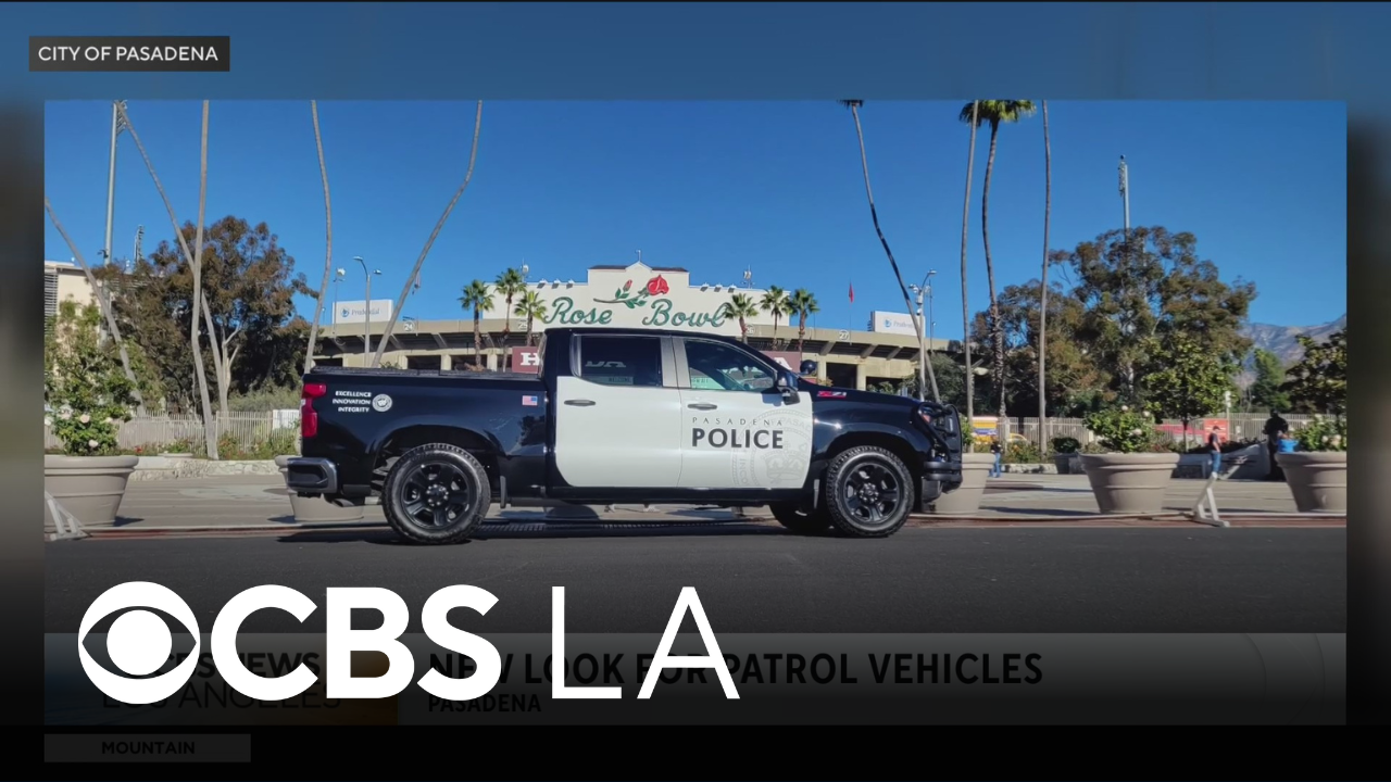 Pasadena Police Department vehicles get graphic redesign