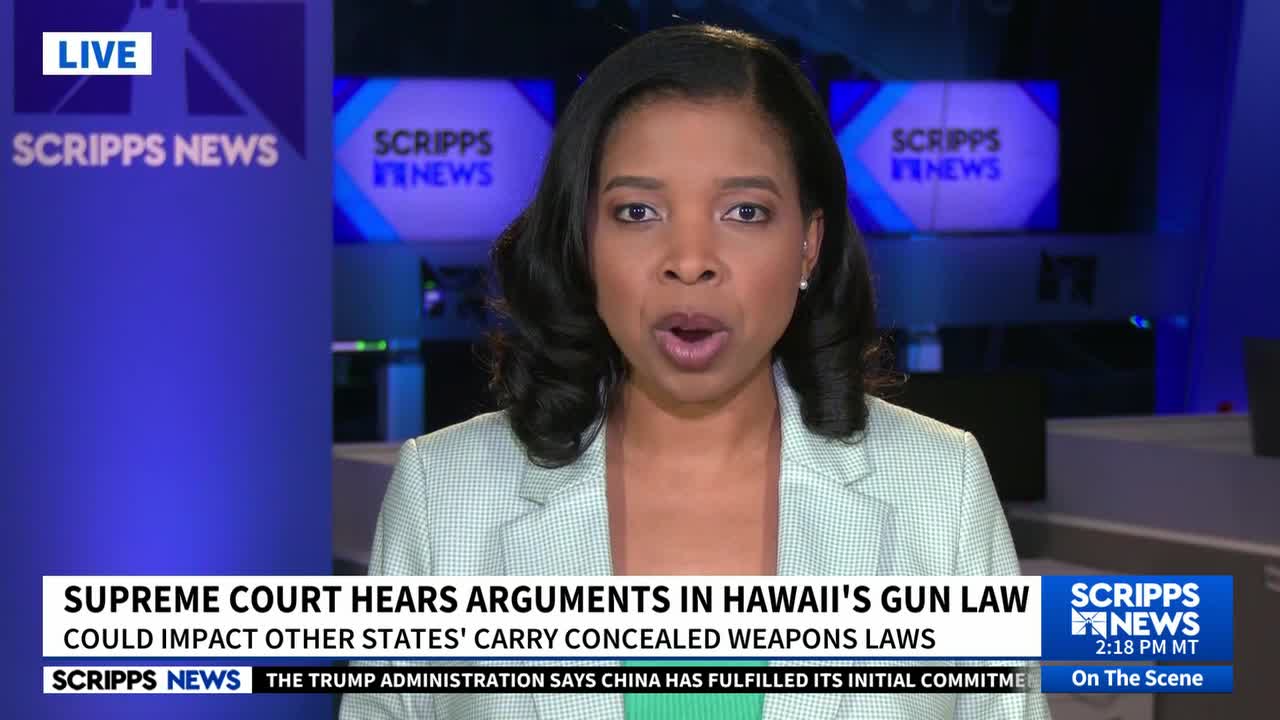 Supreme Court hears Hawaii guns case that could affect concealed carry laws
