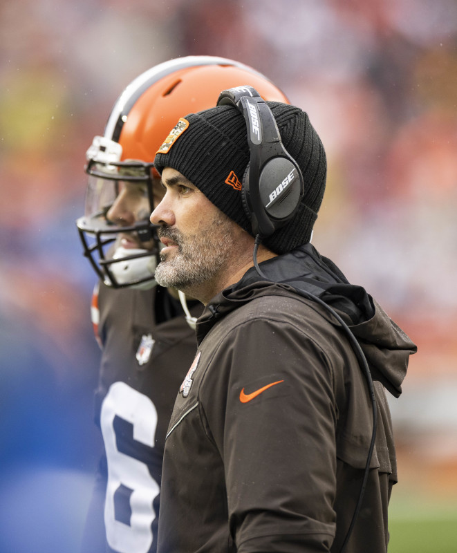 Baker Mayfield just took a blow torch to new Falcons head coach Kevin ...