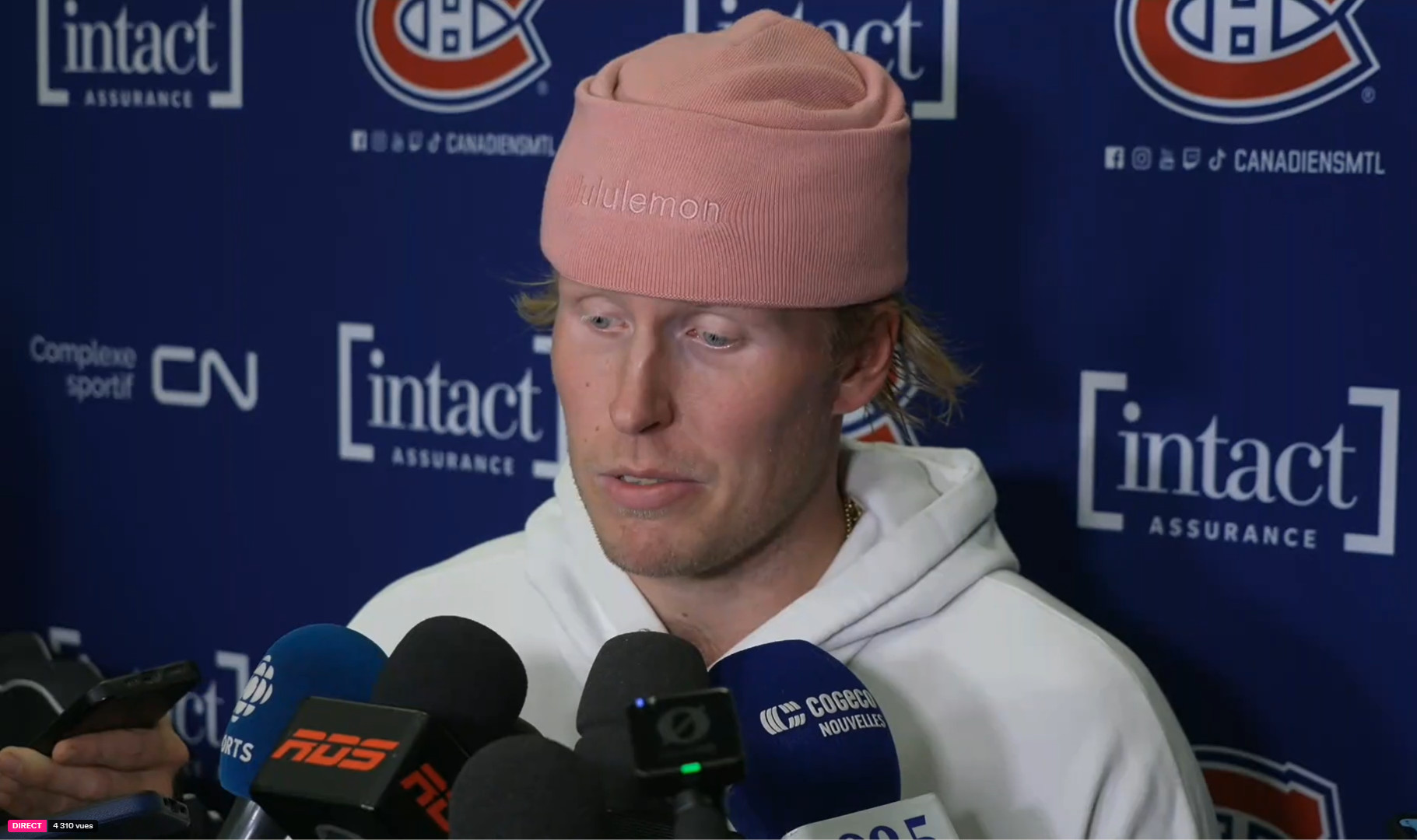 No one knows if Patrik Laine will play another game with the Canadiens