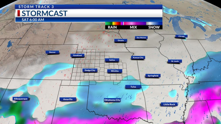 Storm Track 3 forecast: Harsh cold and snowfall Friday into the weekend