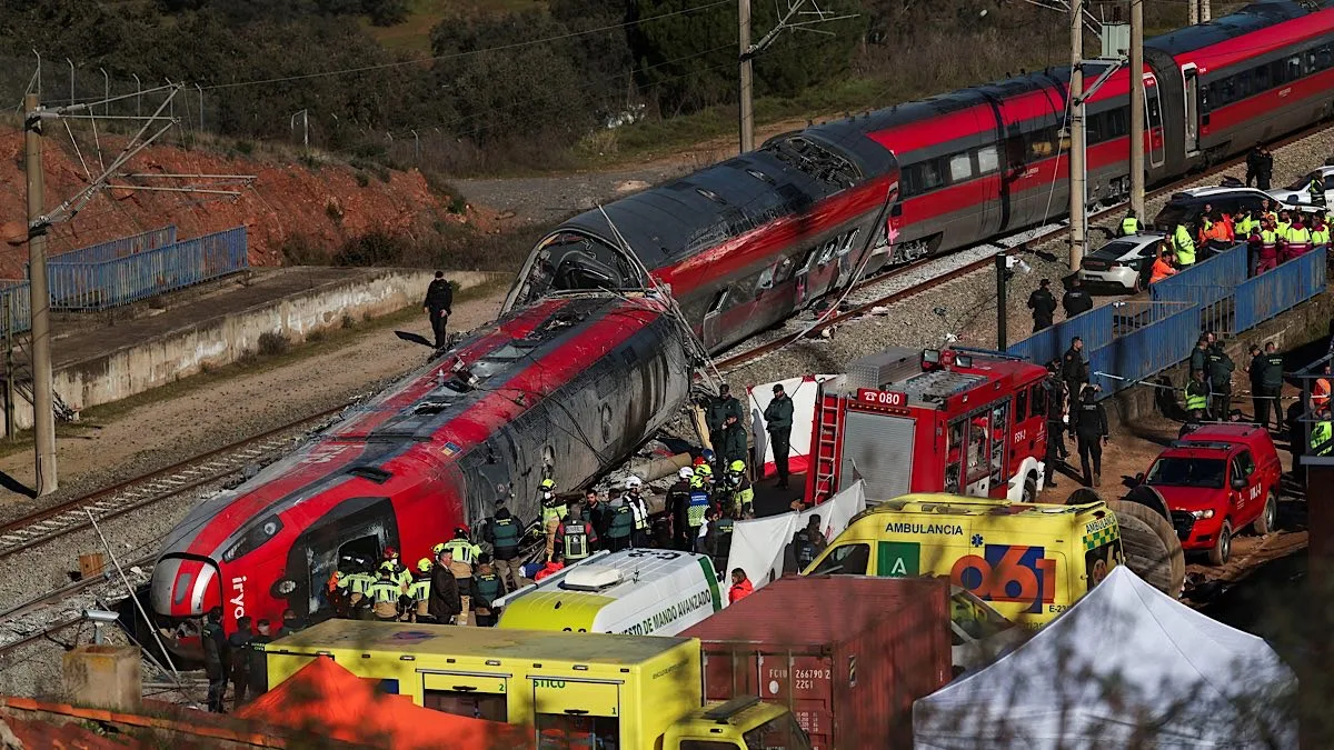 Two separate trains derail in Spain, killing one, injuring at least 20