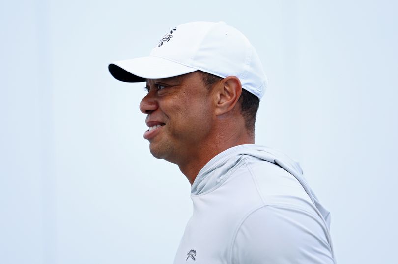 Tiger Woods reaction speaks volumes as TGL teammate performs 'Donald ...