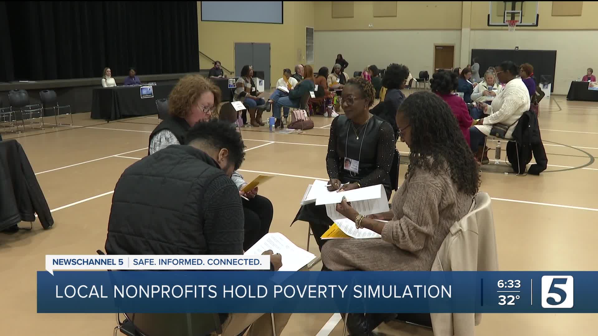 Martha O'Bryan Center hosts poverty simulation training for local staffers