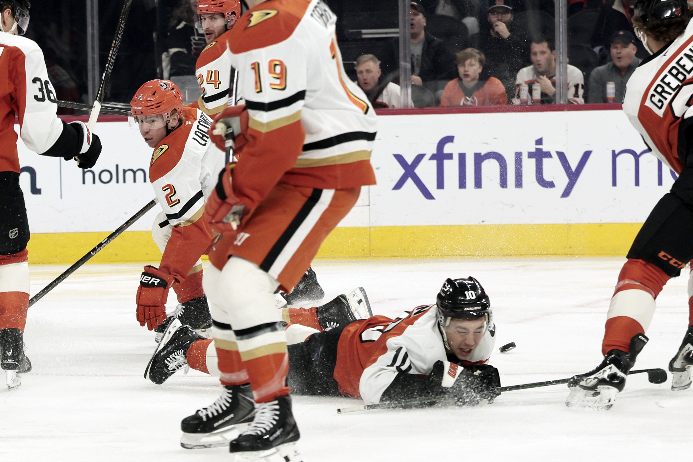 The reeling Flyers needed a spark Monday. Bobby Brink provided it in ...