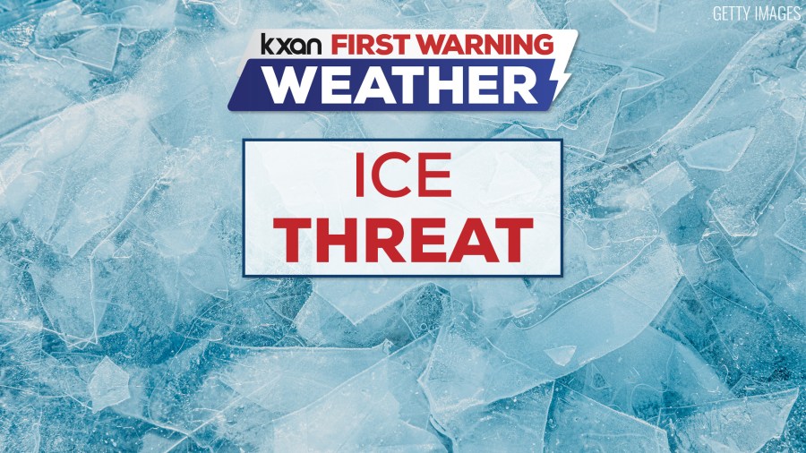 Heaviest freezing rain is now moving in