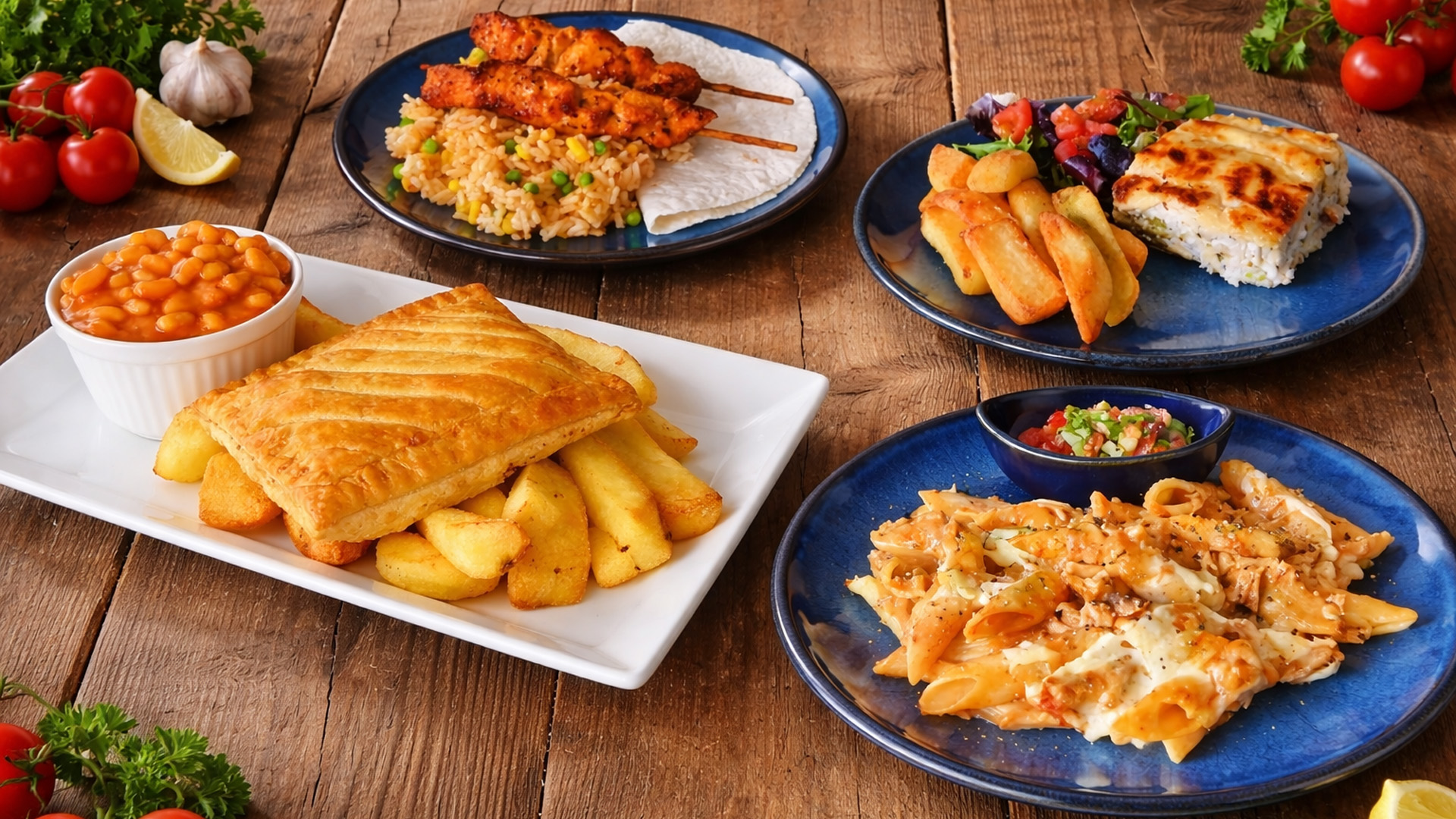 Scottish style dinner menu