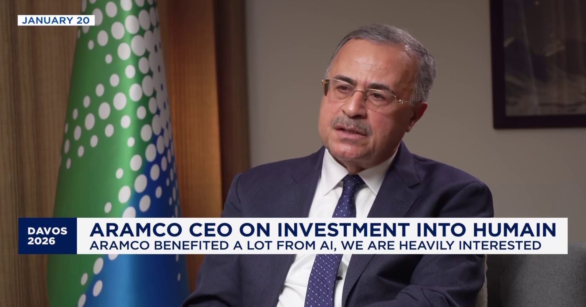 Saudi Aramco CEO Amin Nasser on AI investment