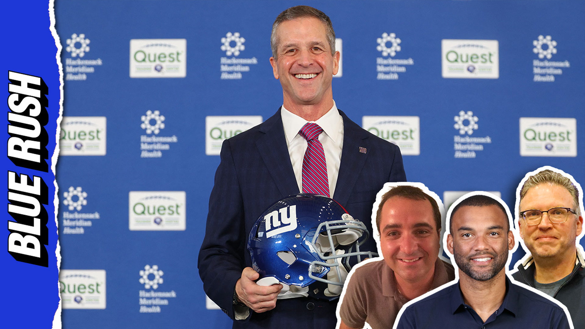 John Harbaugh was not shy about Giants expectations during introductory ...