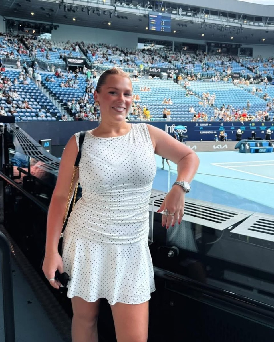 I went to the tennis and took fashion notes. Cool women were wearing ...