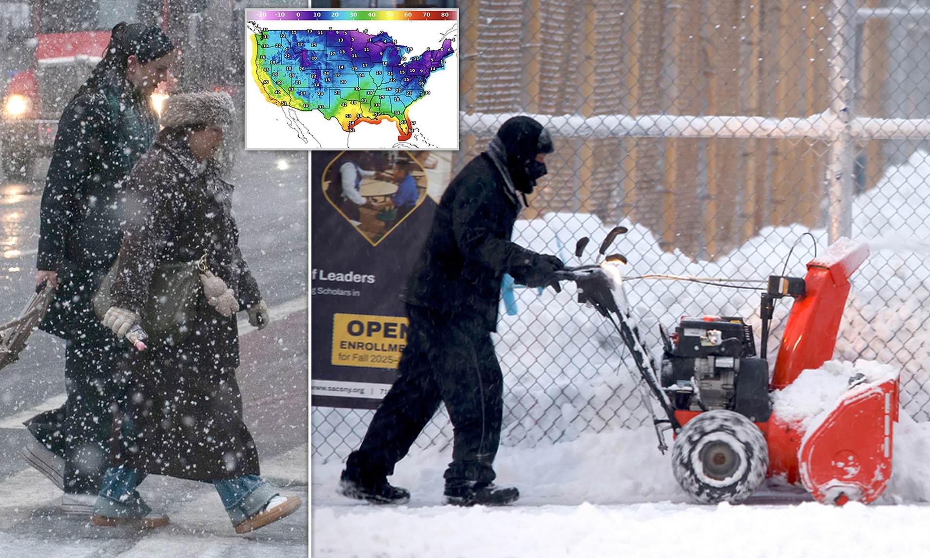 Millions warned just nine minutes outside could be deadly as America ...