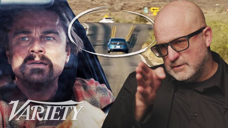 How 'One Battle After Another' cinematographer shot the car chase scene ...