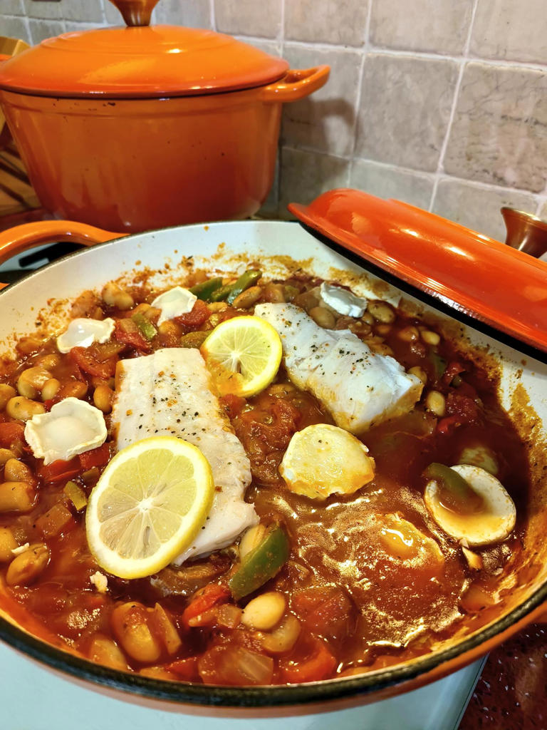 Karen Wright: A simple tasty and healthy one-pot cod dish