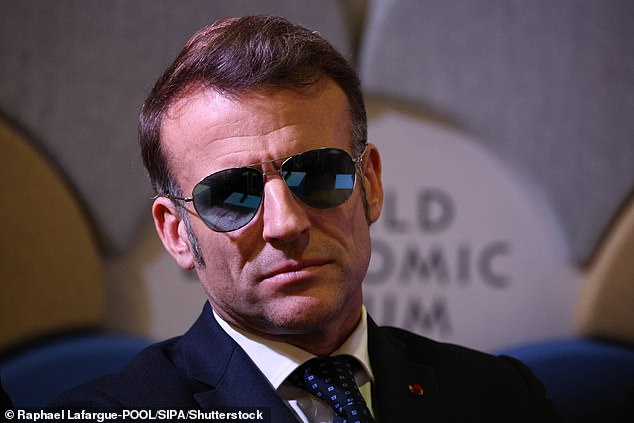 Is there more to Macron's sunnies than meets the eye? Conspiracy ...