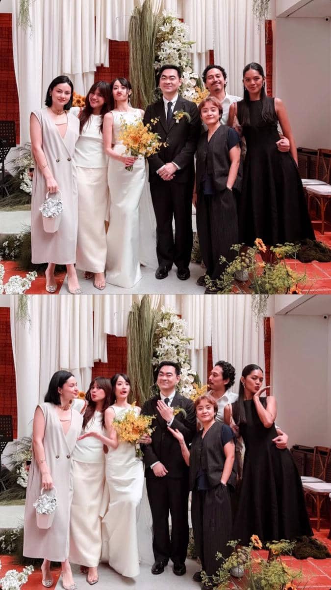 7 potret artis di pernikahan Shindy Huang dan Hadi Ismanto
