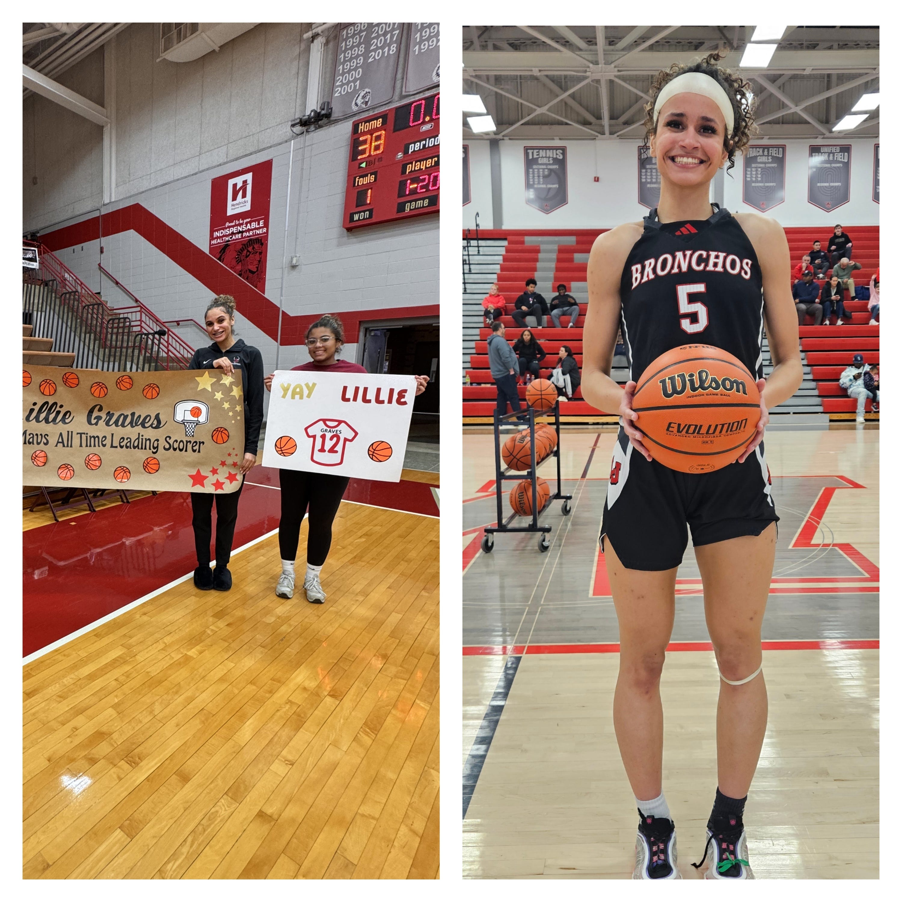 New scoring records unite Lillie Graves and Maya Layton on same night