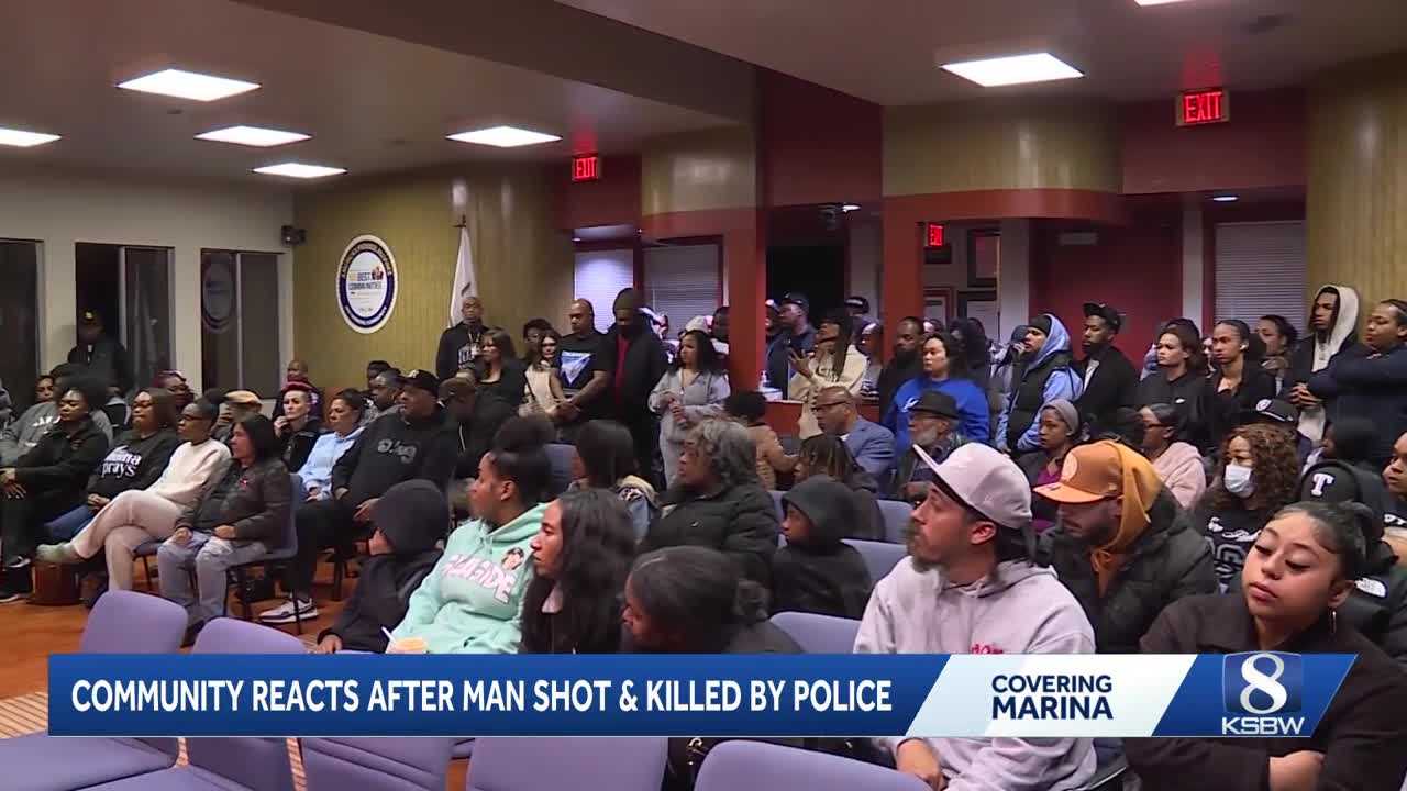 Friends, family fill Marina chambers seeking answers in deadly police ...