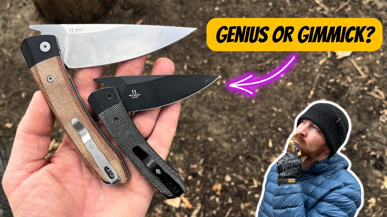 Kizer Momo chef-style pocket knives practical for daily use