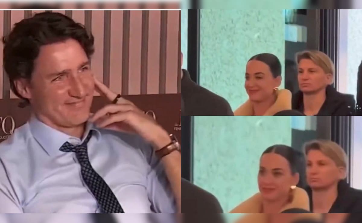 Katy Perry and Justin Trudeau's cute moment at Davos goes viral ...