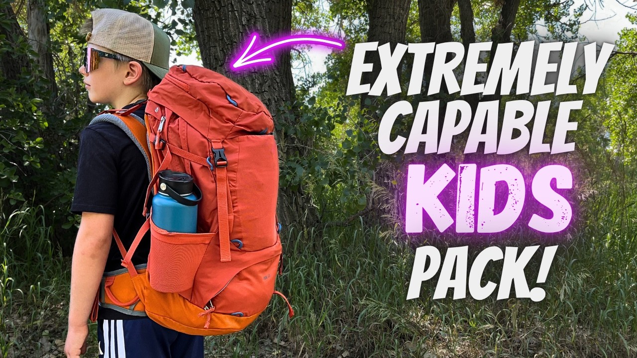 Perfect for multi-day trips? DEUTER FOX 40L kids backpack