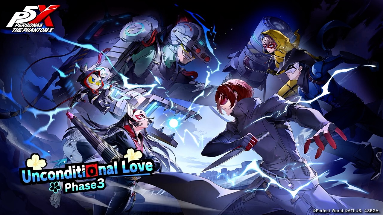 Persona5 The Phantom X Official Unconditional Love Phase 3 Version 3 ...