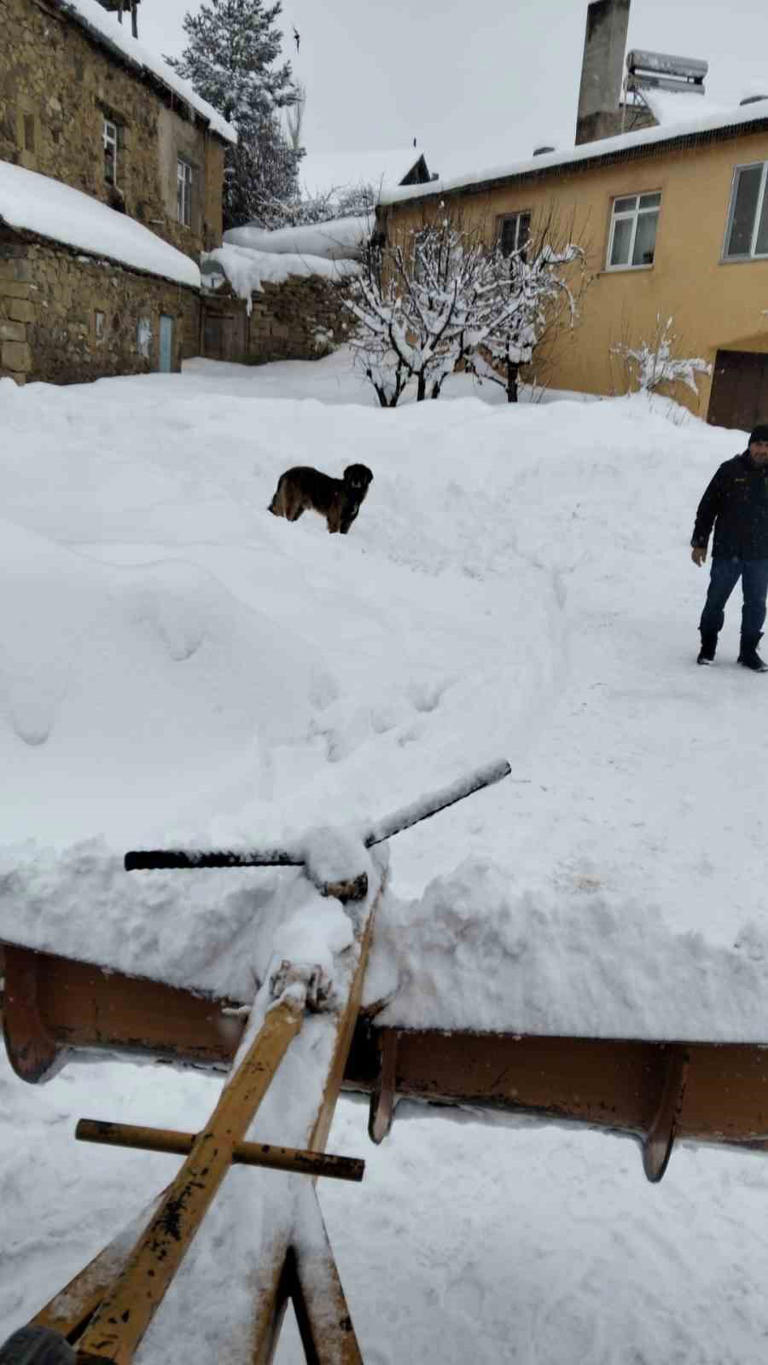 "Her şey devletten beklenmez" diyerek köy yollarını kendi imkanlarıyla ...