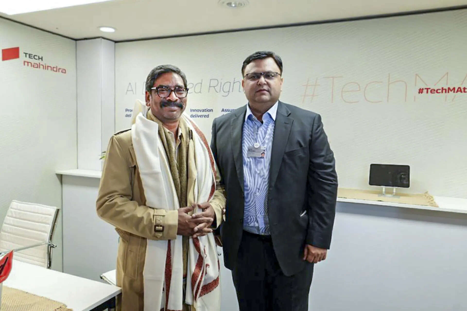 Hemant Soren pitches sustainable development agenda at Davos