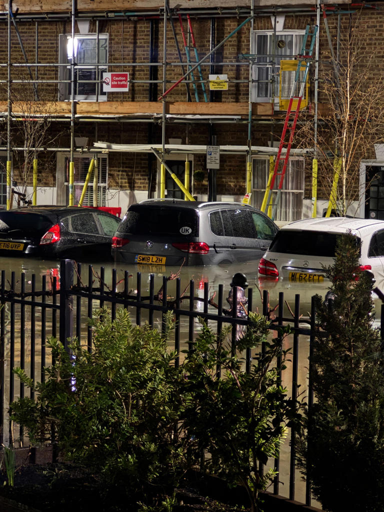 Burst water main sparks traffic chaos in west London