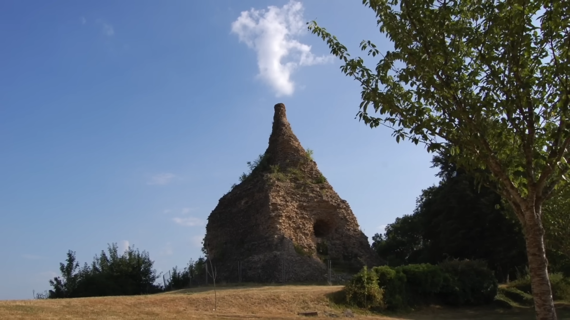 2,000-year-old pyramid in France - and it's still a mystery