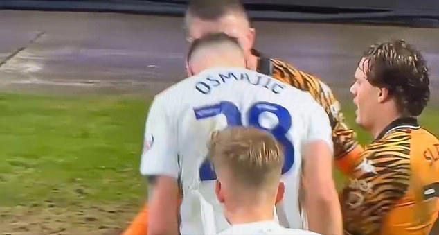 Championship bad boy headbutts Hull City star after returning from nine ...