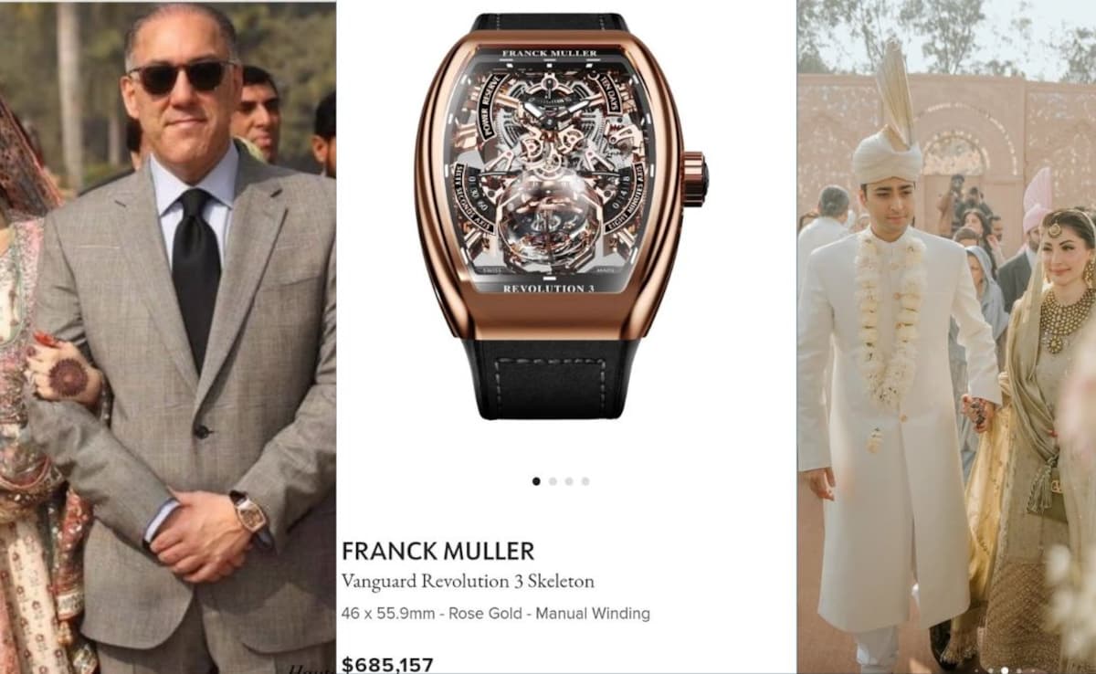 How Pakistan reacted to a Rs 6-crore watch at Nawaz Sharif's family wedding