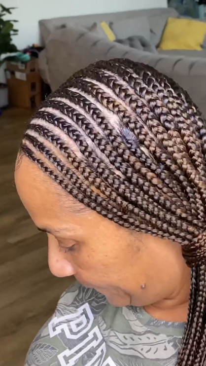 A stunning side braid with elegant details