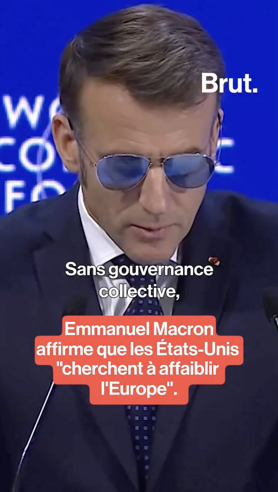 Emmanuel Macron affirme que les États-Unis « cherchent à affaiblir l ...