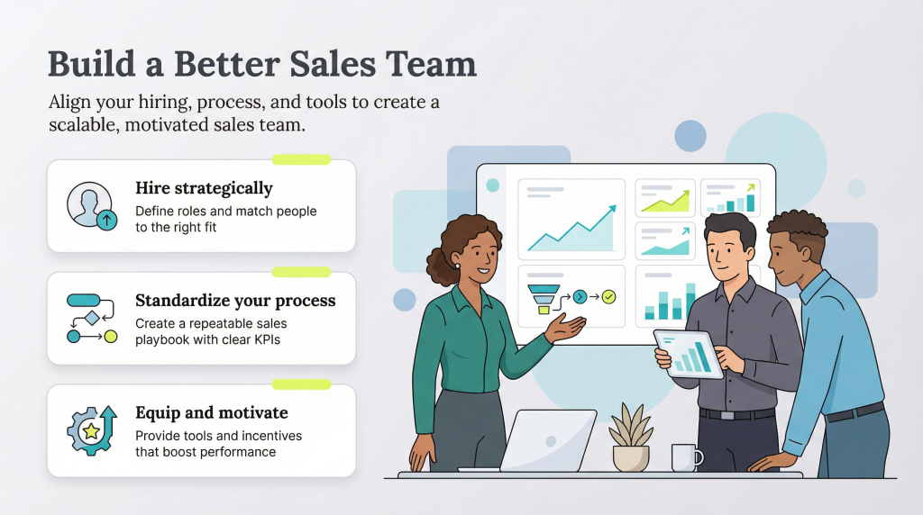 How to build a sales team at scale
