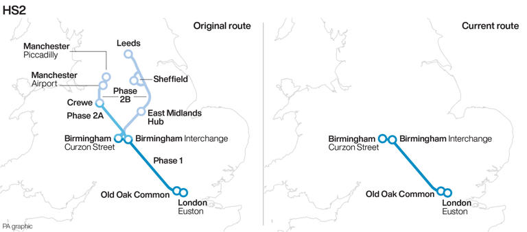 Living in the shadow of HS2’s enormous bridge - 'It’s like Godzilla'