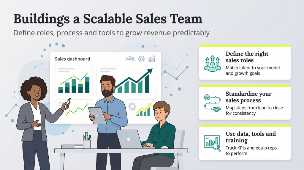 How to build a sales team at scale
