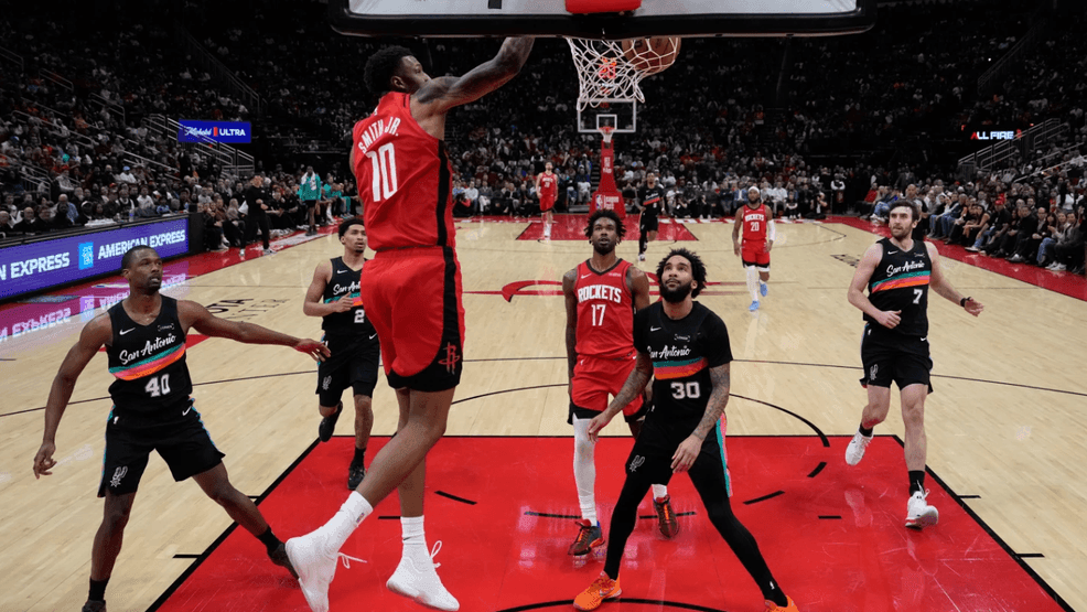 Spurs fall to the Rockets 111-106