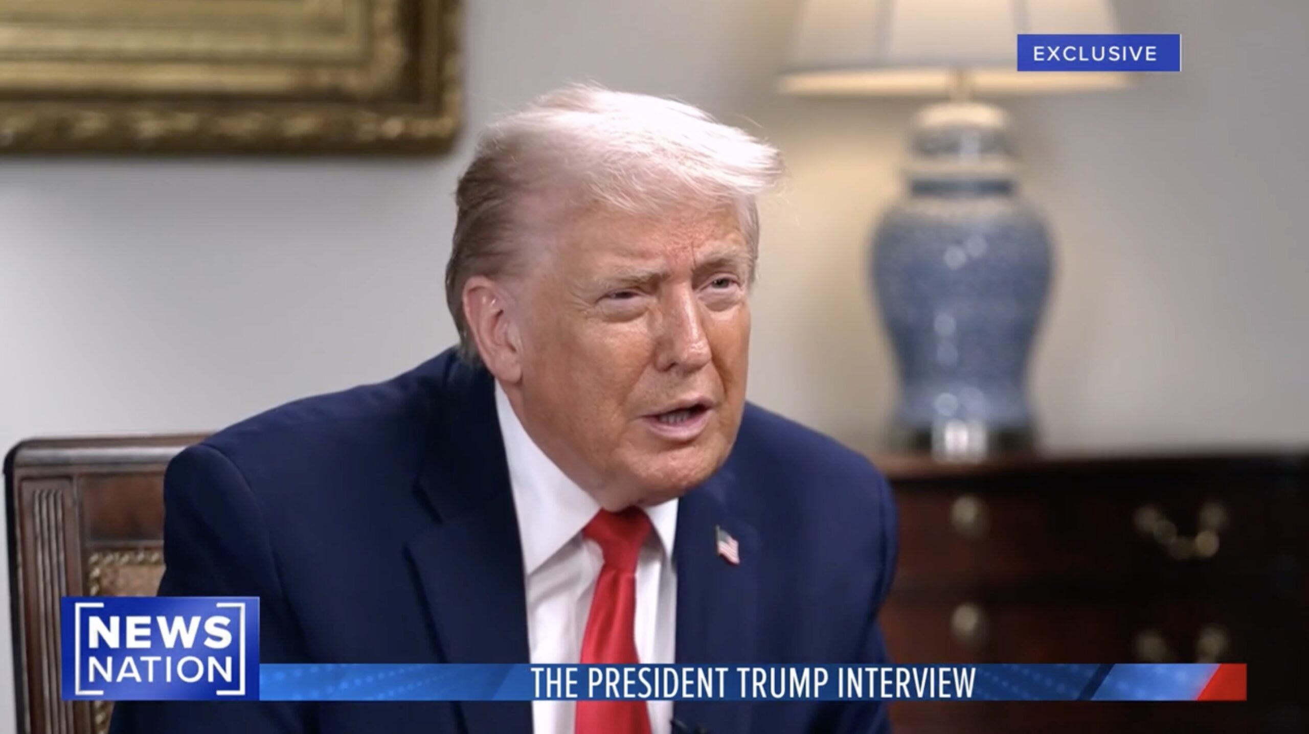 Trump gives head-scratching answer about 2026 agenda: 'Water coming out ...
