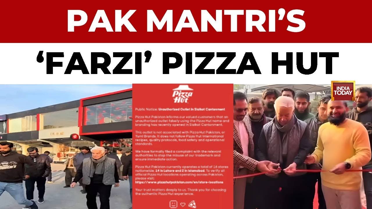 Khwaja Asif faces ridicule after inaugurating fake Pizza Hut outlet in ...